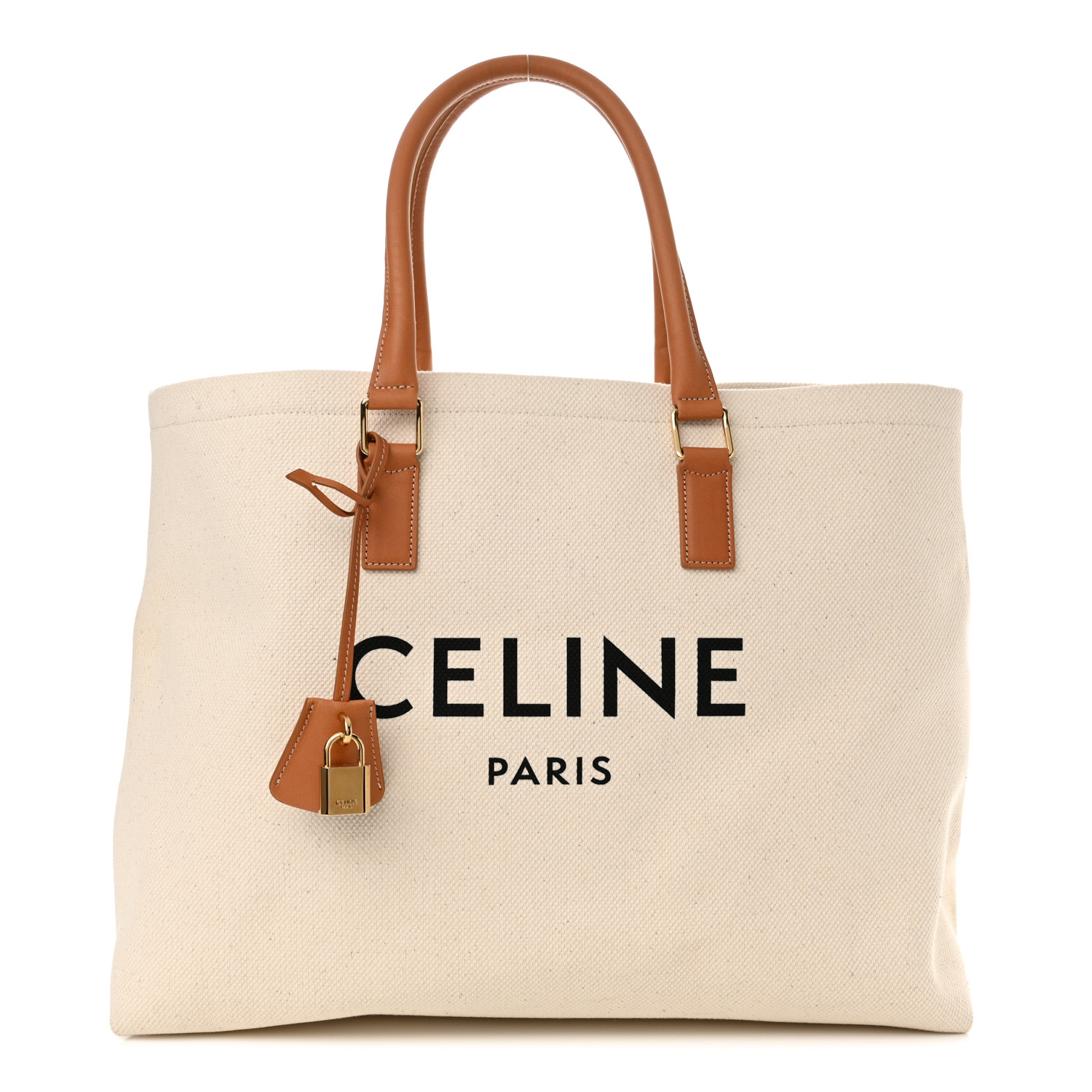 Celine tote bag canvas store