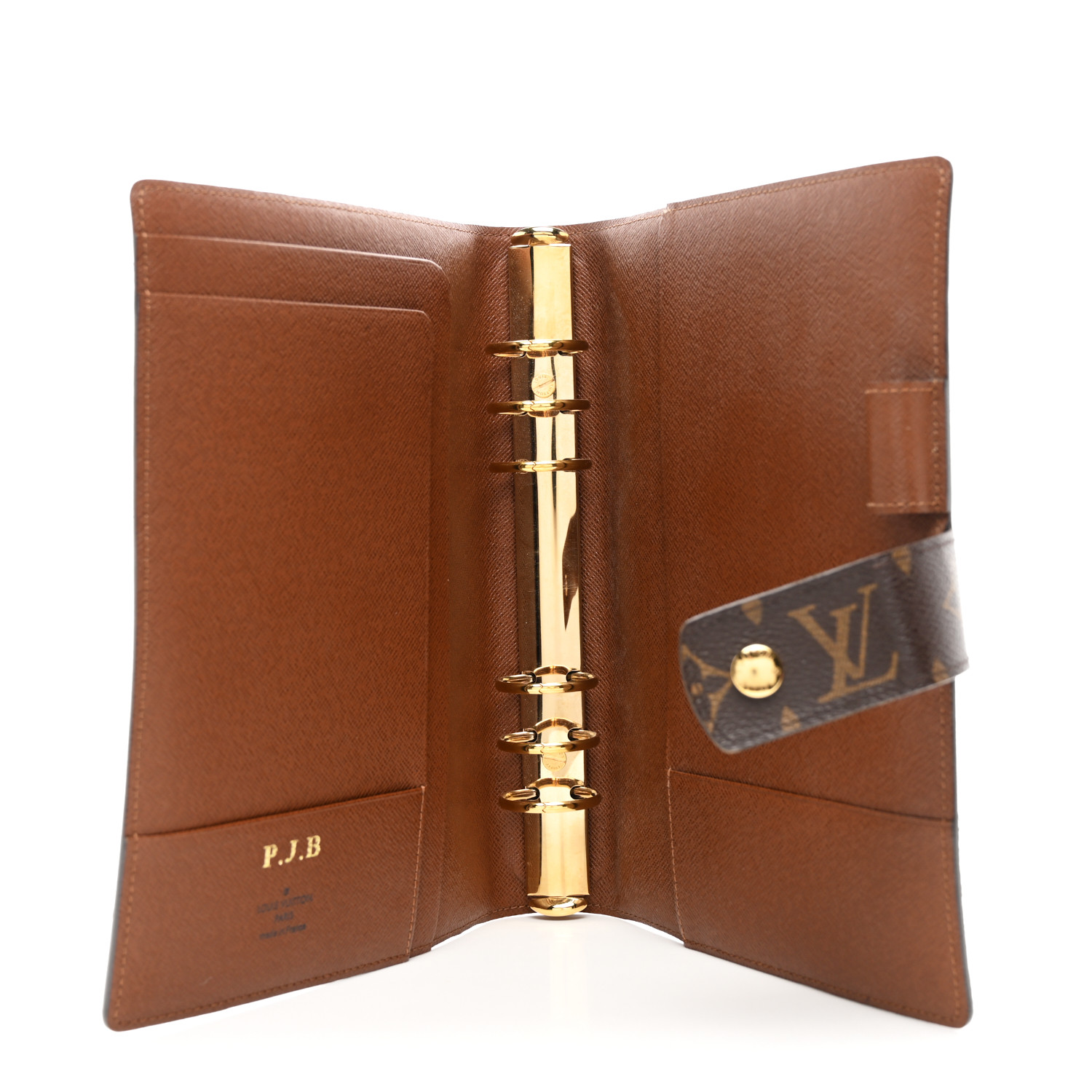 LOUIS VUITTON Monogram Large Ring Agenda Cover 1577220 FASHIONPHILE