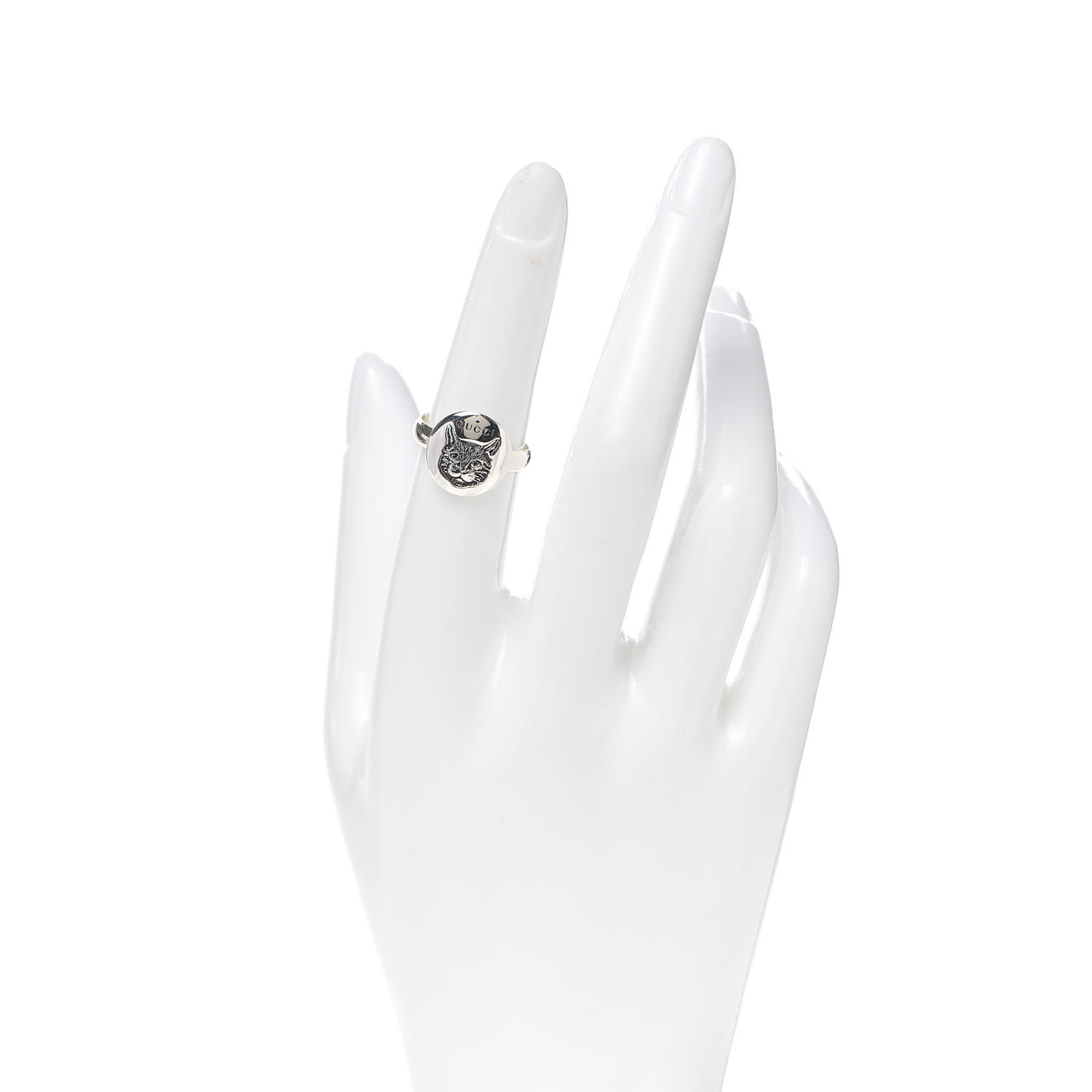 Gucci blind for love cat ring store