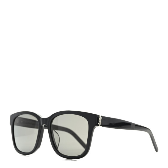 Saint Laurent Acetate Square Sunglasses Sl M68 Black 1241648 Fashionphile