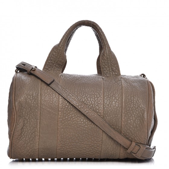 ALEXANDER WANG Pebbled Lambskin Rocco Latte 282138 | FASHIONPHILE ALEXANDER WANG Pebbled Lambskin Rocco Latte 282138 | FASHIONPHILE