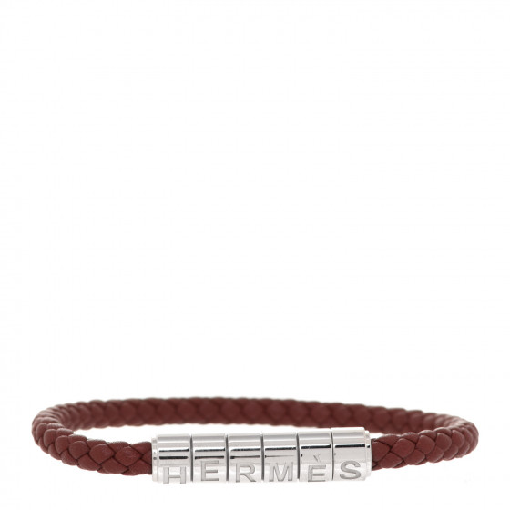 HERMES Swift Goliath Code Bracelet T6 Rouge H 985716 FASHIONPHILE