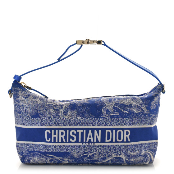CHRISTIAN DIOR Technical Fabric Toile De Jouy DiorTravel Nomad Pouch ...