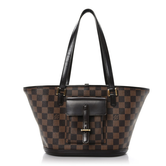 LOUIS VUITTON Damier Ebene Manosque PM 1344652 | FASHIONPHILE