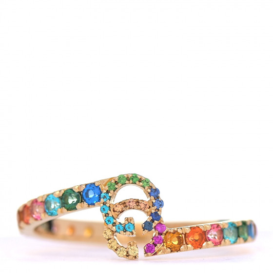 Gucci rainbow ring store