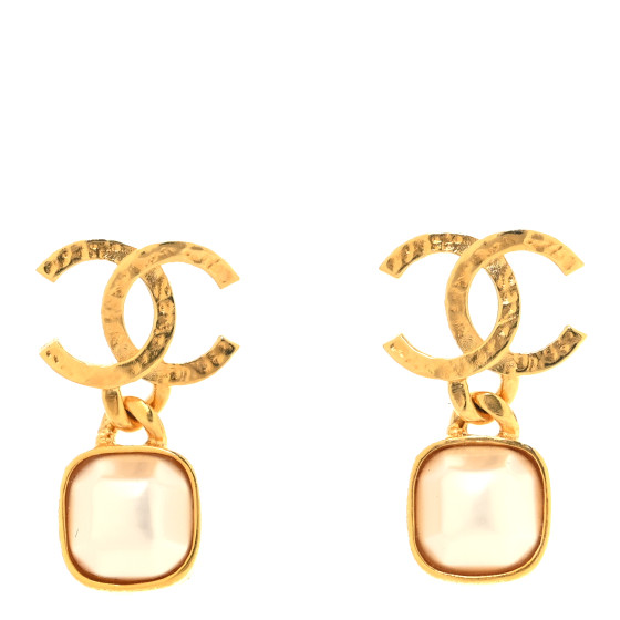 Chanel earrings fashionphile store