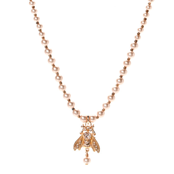 Dior bee necklace store