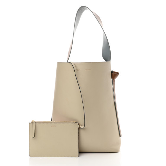CELINE Shiny Smooth Calfskin Small Twisted Cabas 1539517 FASHIONPHILE