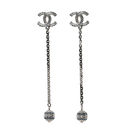 Stainless steel chanel earrings store