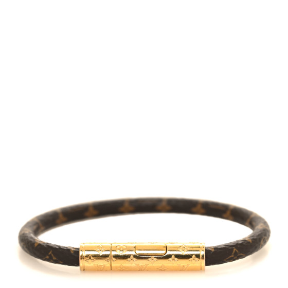 LOUIS VUITTON Monogram Confidential Bracelet 17 1583808 FASHIONPHILE