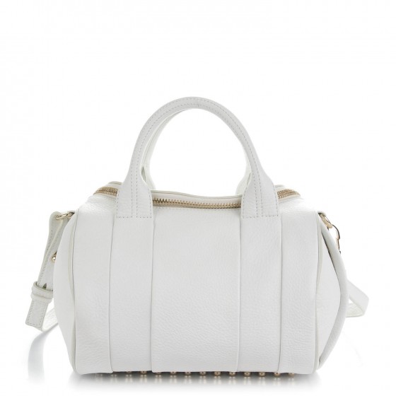 ALEXANDER WANG Pebbled Lambskin Rockie Peroxide 148352 | FASHIONPHILE ALEXANDER WANG Pebbled Lambskin Rockie Peroxide 148352 | FASHIONPHILE