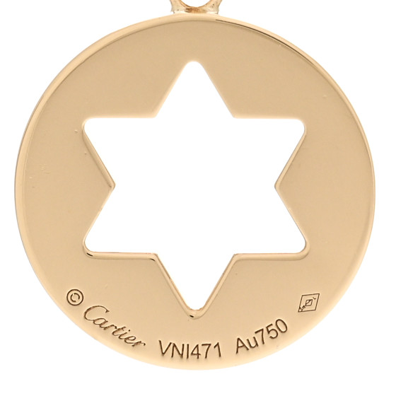 Cartier star pendant store