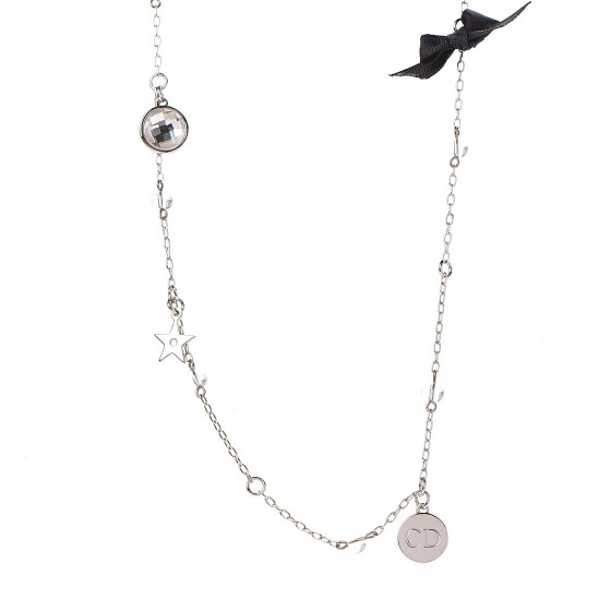 Christian dior charm necklace store