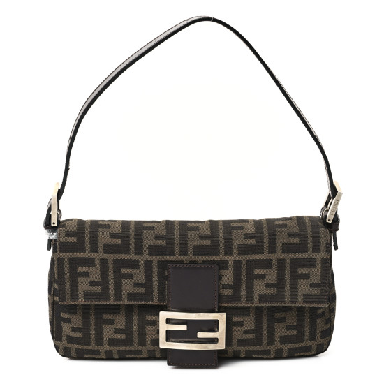FENDI Zucca Baguette Tobacco 1644323 | FASHIONPHILE