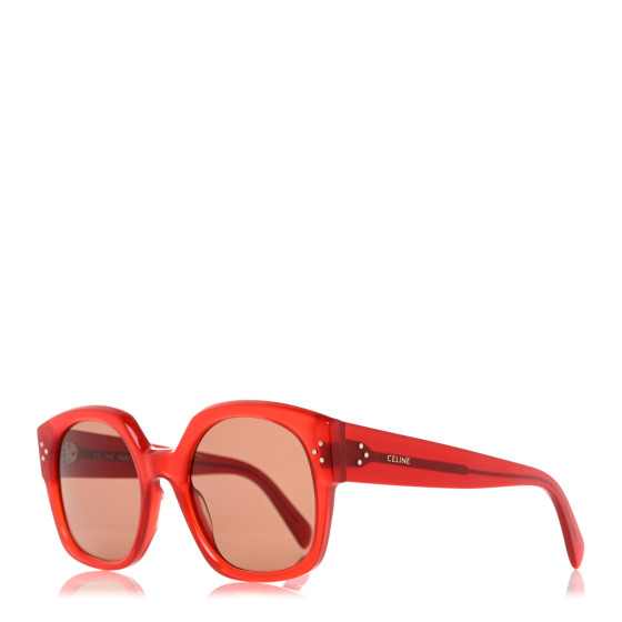 Celine Acetate Sunglasses Cl40168i Red 1240013 Fashionphile