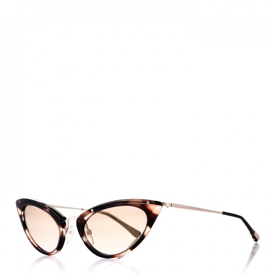 Tom Ford Grace Cat Eye Sunglasses Tf349 Havana 297102 Fashionphile