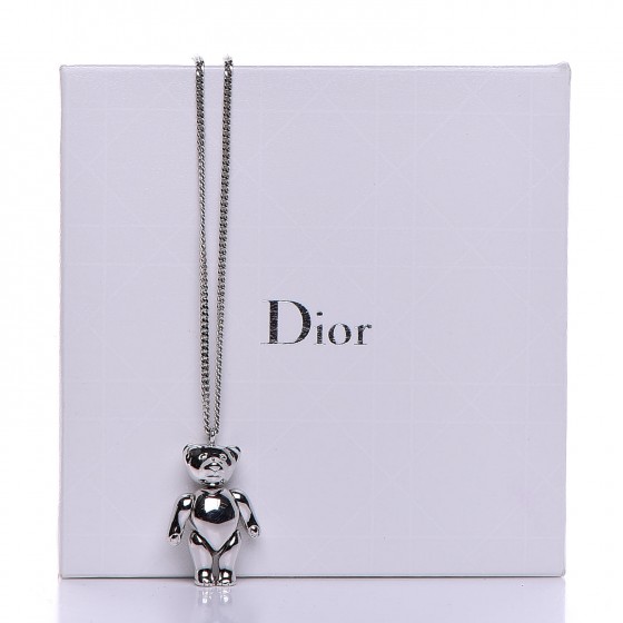 Dior bear necklace store