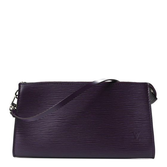 LOUIS VUITTON Epi Pochette Accessories 24 Cassis 1255518 | FASHIONPHILE