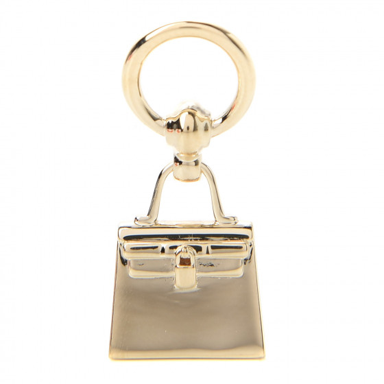 HERMES Permabrass Mini Kelly Twilly Ring 700938 FASHIONPHILE
