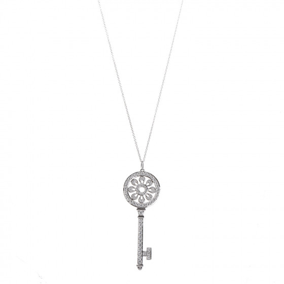 Tiffany petals key pendant store