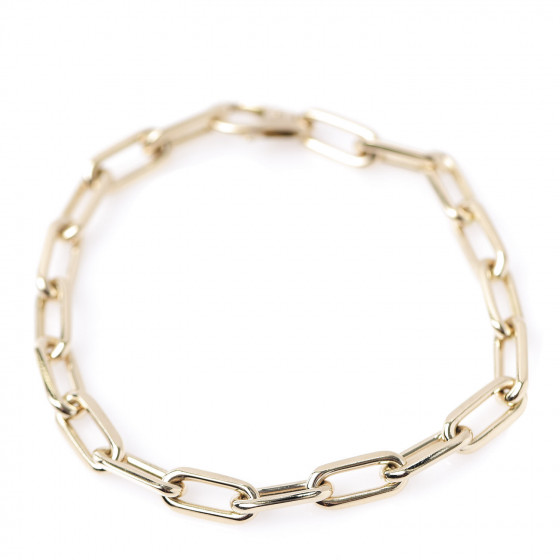 CARTIER 18K Yellow Gold Santos de Cartier Bracelet 594284 FASHIONPHILE