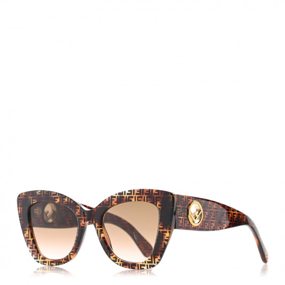FENDI Acetate F is Fendi FF 51mm Cat Eye Sunglasses 0327/S Tortoise ...