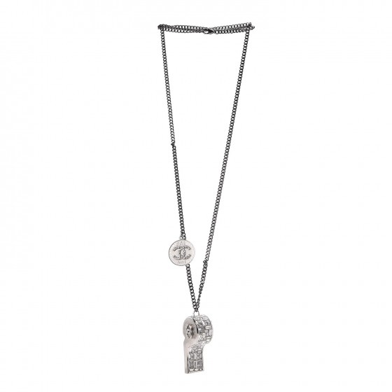 Chanel whistle necklace store