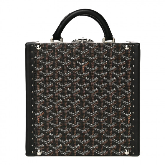 GOYARD Goyardine Travelling Pet Bowl Carrier Black 902303 FASHIONPHILE goyard-goyardine-travelling-pet-bowl-carrier-black-902303-fashionphile