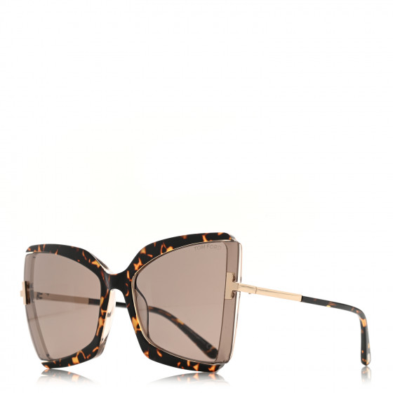 Tom Ford Gia Sunglasses Tf766 Havana Roviex 1047140 Fashionphile