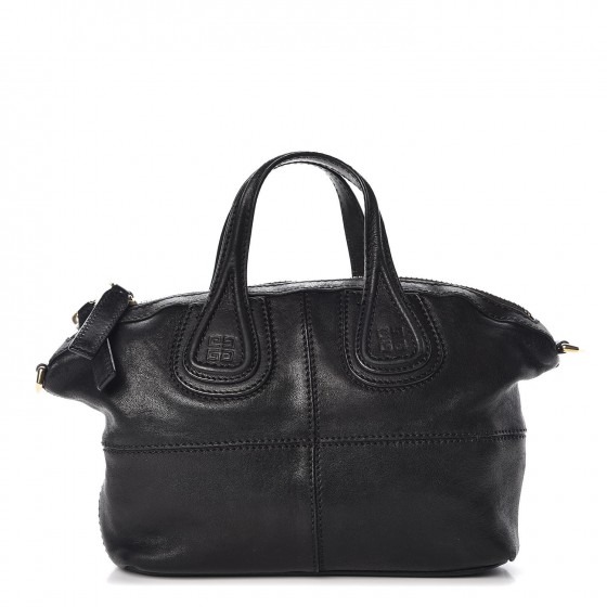 GIVENCHY Sugar Goatskin Micro Nightingale Black 336268 | FASHIONPHILE