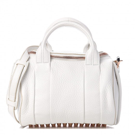 ALEXANDER WANG Pebbled Lambskin Rockie Peroxide 573155 | FASHIONPHILE ALEXANDER WANG Pebbled Lambskin Rockie Peroxide 573155 | FASHIONPHILE