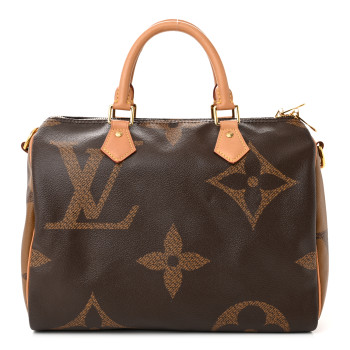 LOUIS VUITTON Reverse Monogram Giant Speedy Bandouliere 30 1108022 ...